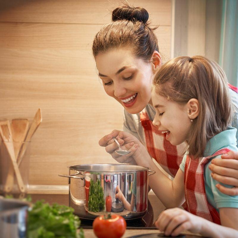 family cooking - Bradford Family Dentistry